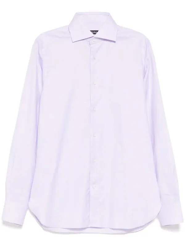 Zegna Sartorial Shirt - Purple
