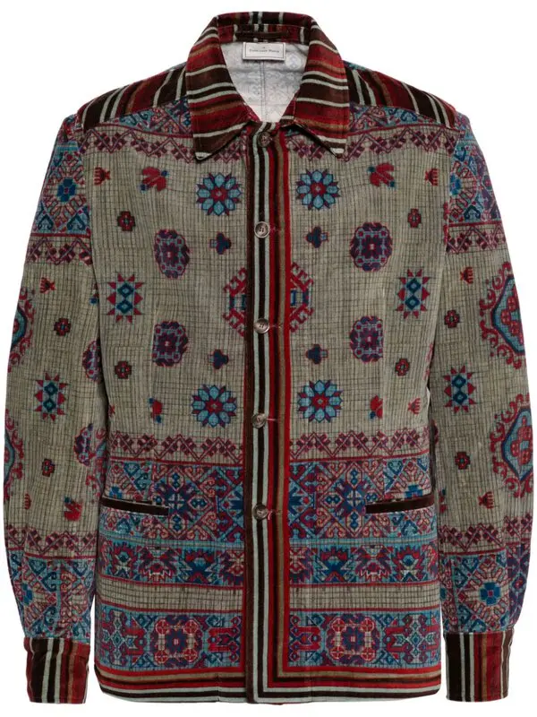 PIERRE-LOUIS MASCIA Printed Jacket