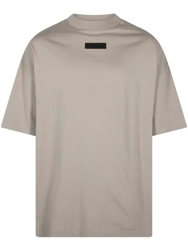 Fear Of God Tab Crewneck Tee - Neutrals