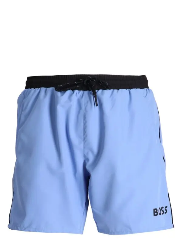 Hugo Boss Starfish Swim Shorts - Blue