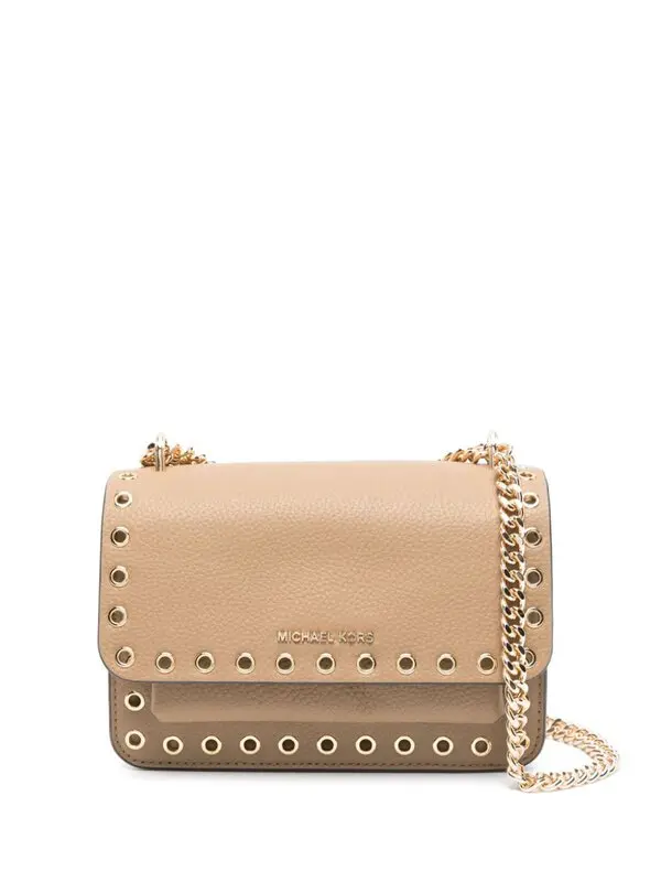 Michael Kors Claire Cross Body Bag - Brown