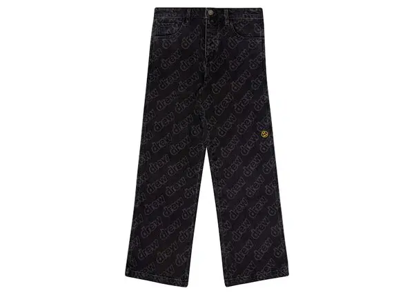 Drew House Carpenter Jean - Black Secret Repeat