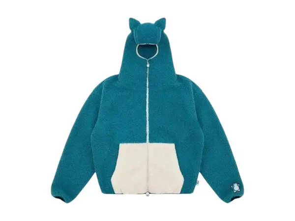 POKEMON X Vandy The Pink Snorlax Fleece Jacket