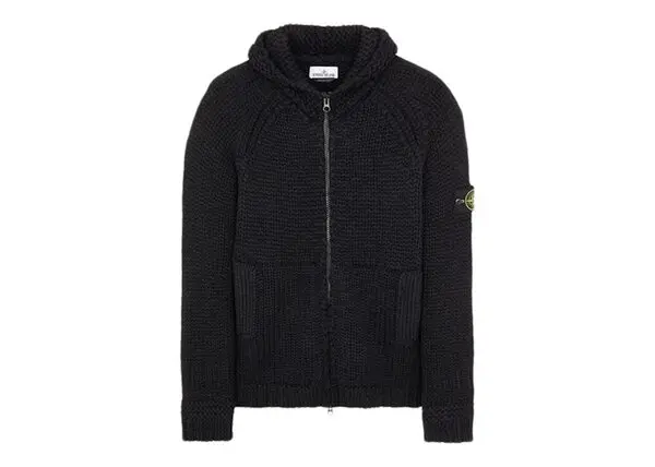 Stone Island Handmade Feel Knitted Hooded Sweater