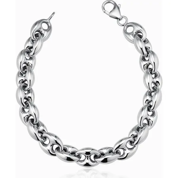 ORADINA Sterling Mariner Link Bracelet