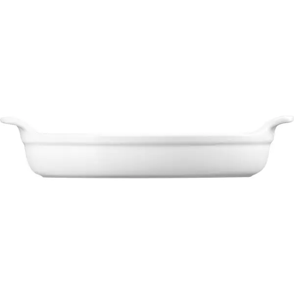 LE CREUSET Heritage 1.75-quart Oval Au Gratin Baking Dish - White