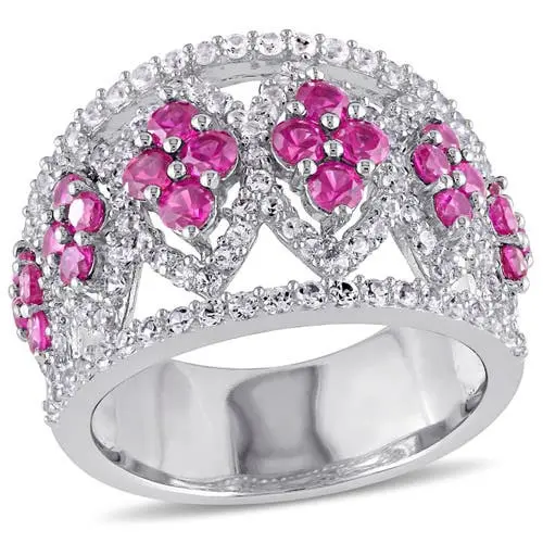 JULIANNA B. Lab-created And White Sapphire Ring