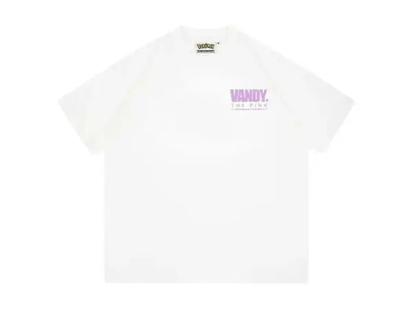 POKEMON X Vandy The Pink Mewtwo T-shirt - White