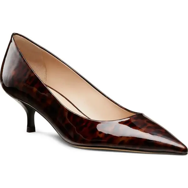 STUART WEITZMAN Power 50 Pump - Dark Brown