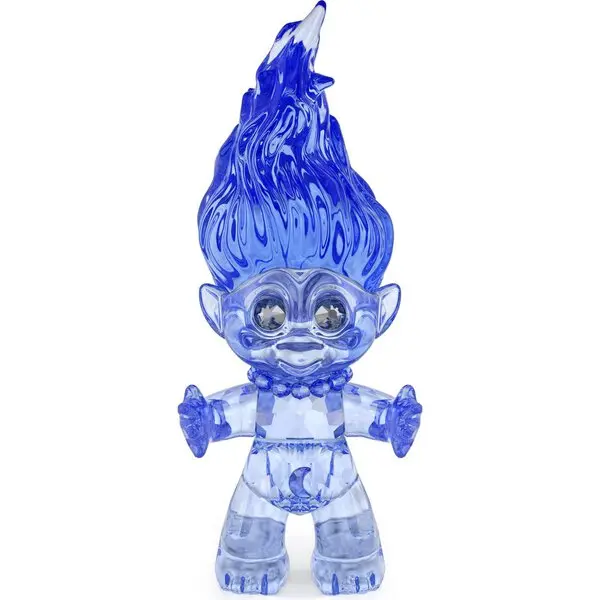 SWAROVSKI Good Luck Crystal Troll - Blue