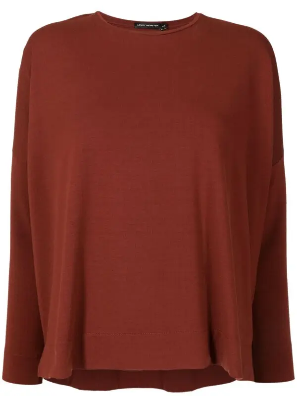 LENNY NIEMEYER Drop-shoulder T-shirt - Brown