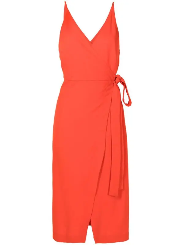 LENNY NIEMEYER Wraparound Belted Midi Dress