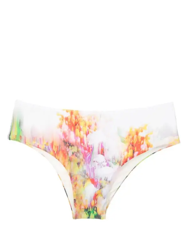 LENNY NIEMEYER Graphic-print Bikini Bottom