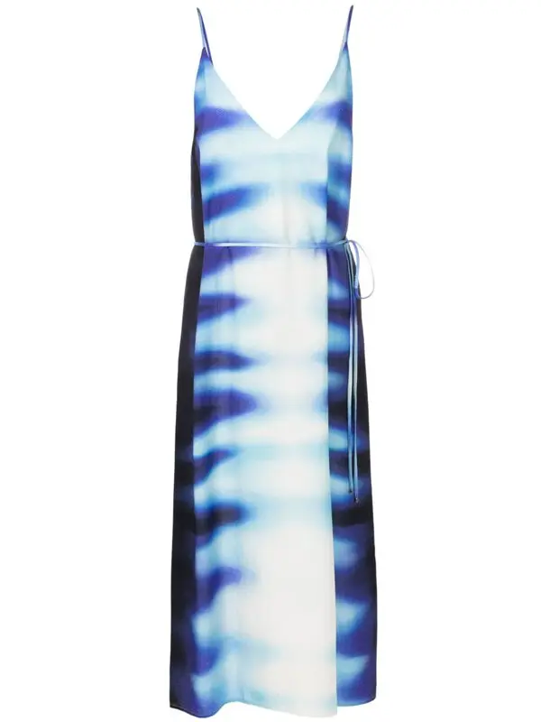 LENNY NIEMEYER Abstract-print Midi Dress