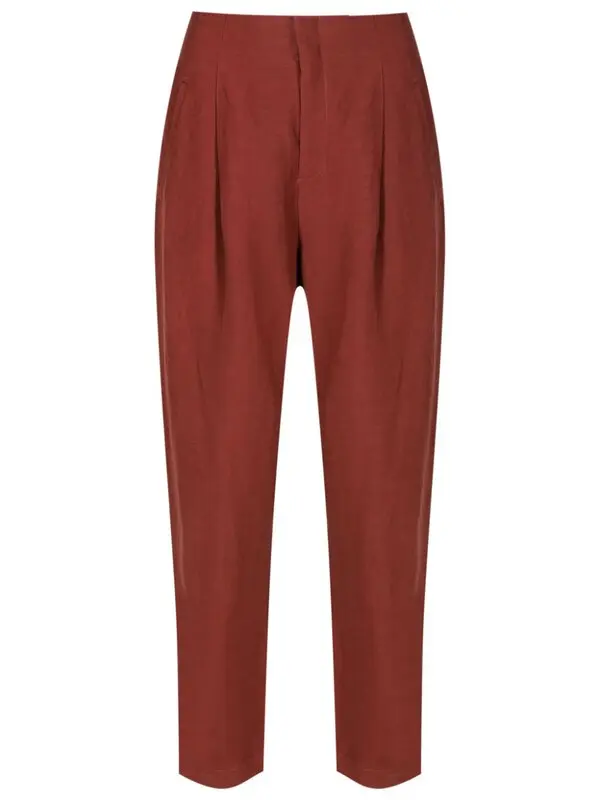 LENNY NIEMEYER Pleated Tapered Trousers
