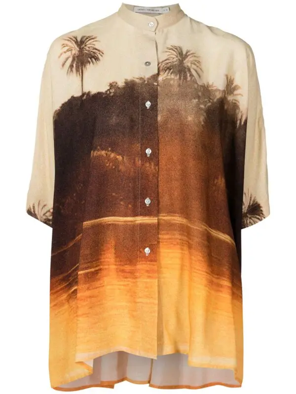 LENNY NIEMEYER Graphic-print Shirt