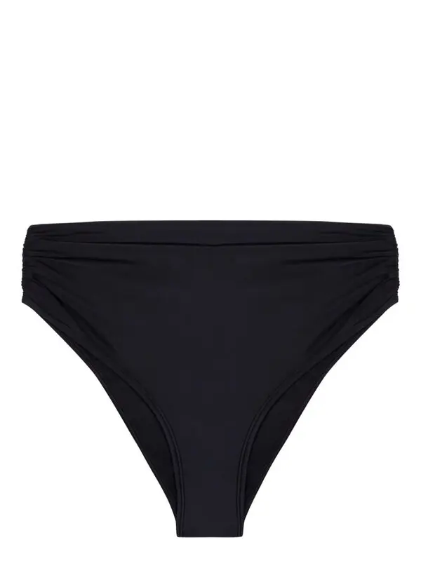 LENNY NIEMEYER Gathered Bikini Bottom - Black