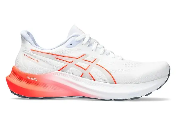 Asics Gt-2000 12in - White/sunrise Red