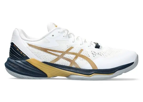 Asics Sky Elite Ff 2in Athletic Sneakers - White/pure Gold