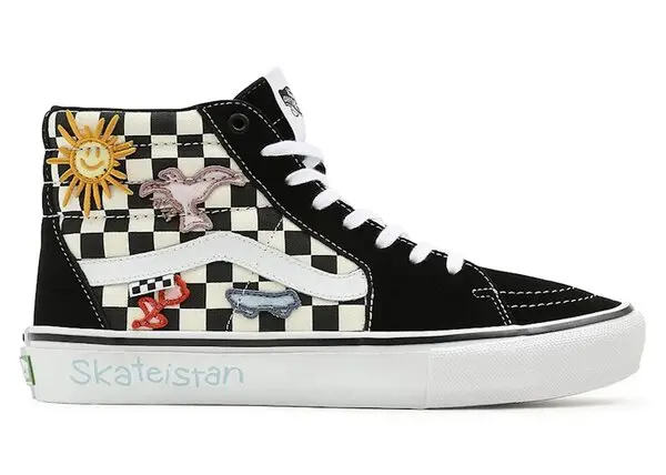 VANS Sk8-hi Skateistan Checkerboardin Sneakers