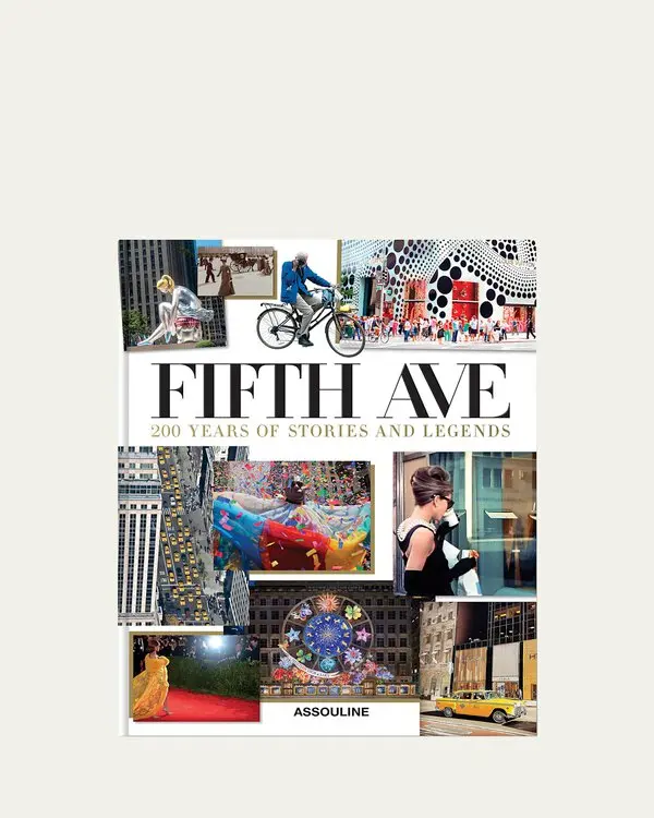 Assouline Fifth Avenue: 200 Years Of Stories And Legends" Book Jay Mcinerney & Julie Satow - One-color