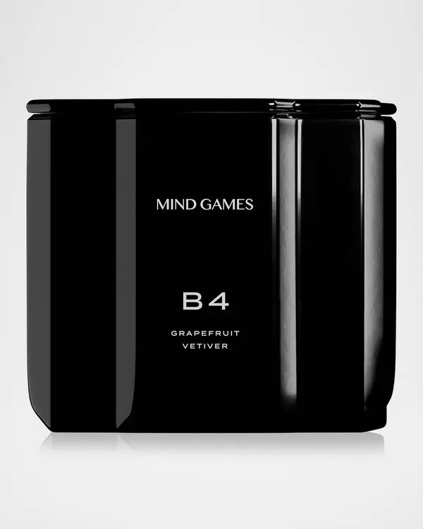 MIND GAMES B4 Black Knight Grapefruit Vetiver Luxury Candle, 10 Oz - One-color