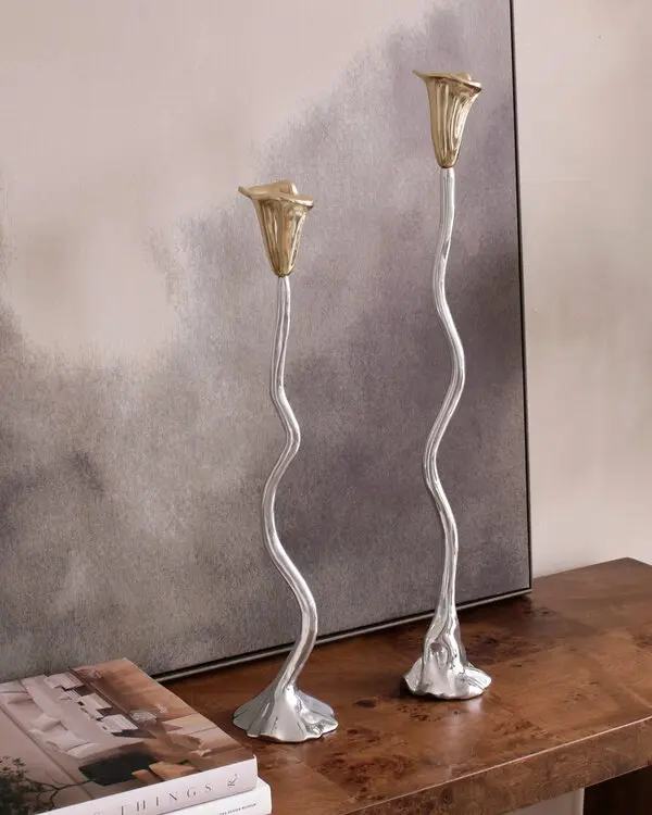 BEATRIZ BALL Garden Tulip Candlestick Holder, 22