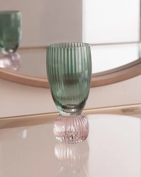 BEATRIZ BALL Venice Shot Glasses, Set Of 4 - Green/lavender