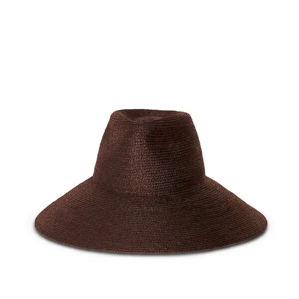 Janessa Leoné Colette Straw Hat - Chocolate