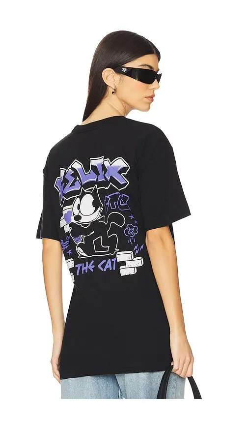 SIXTHREESEVEN Felix The Cat Graffiti Pop Tee
