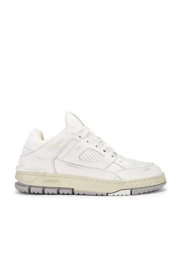Axel Arigato Area Lo Sneaker - White & Off White