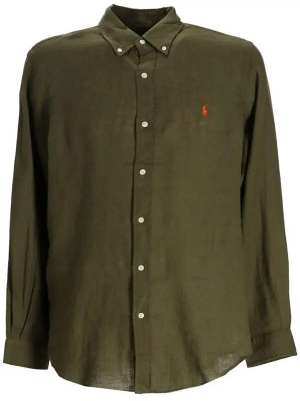 Ralph Lauren Button-down Linen Shirt