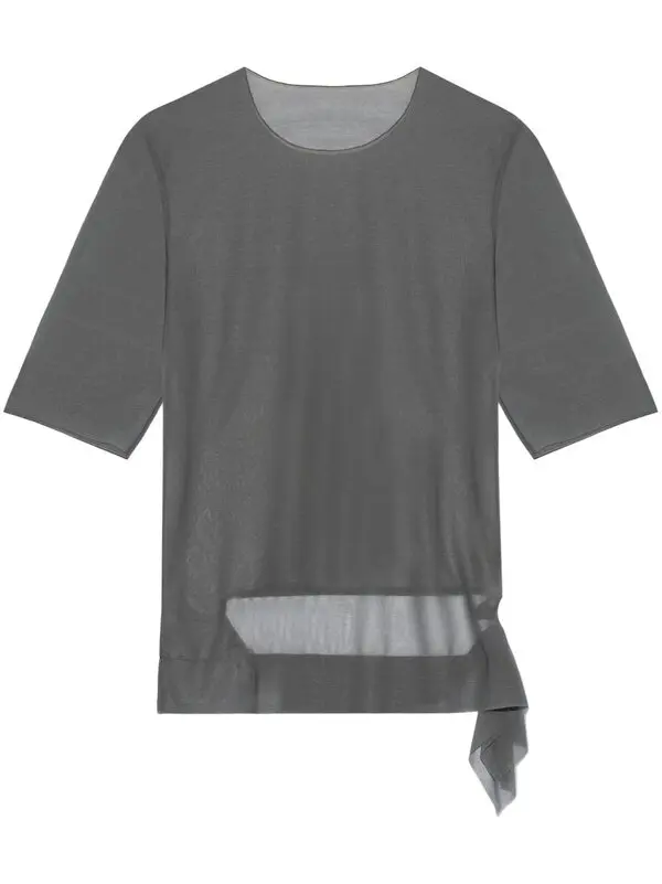 Yohji Yamamoto Semi-sheer T-shirt