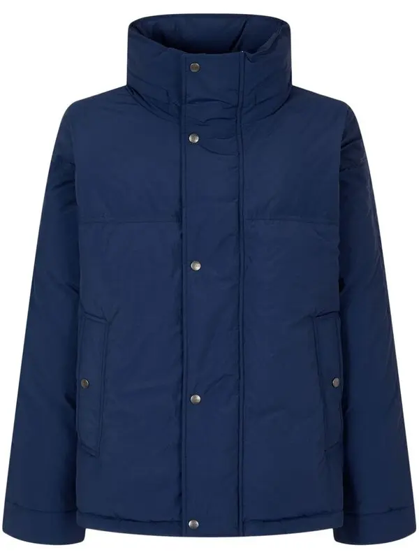 STUDIO TOMBOY Hooded Puffer Jacket - Blue