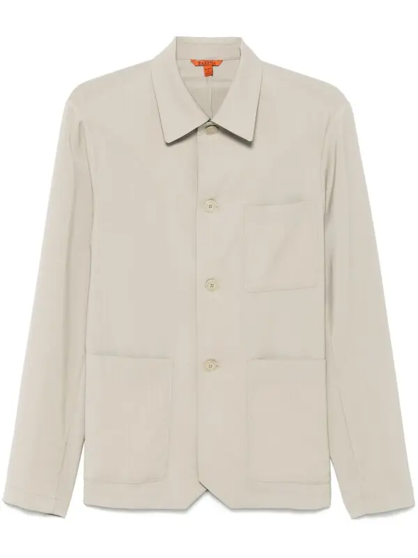 Barena Venezia Virgin-wool Shirt - Neutrals