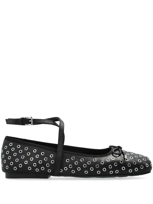 Michael Kors Collette Ballet Flats - Black
