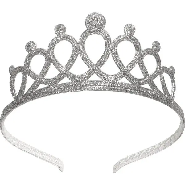 SWEET WINK Tiara Headband - Silver