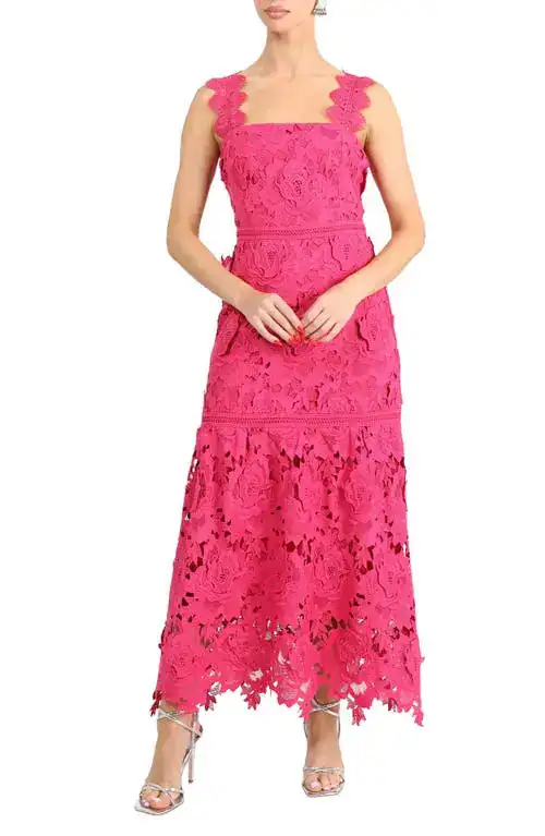 lace prom dresses burgundy Burgundy Mermaid V-neck Lace Prom Dresses With Train, Party Dresses, MP799 main image 0