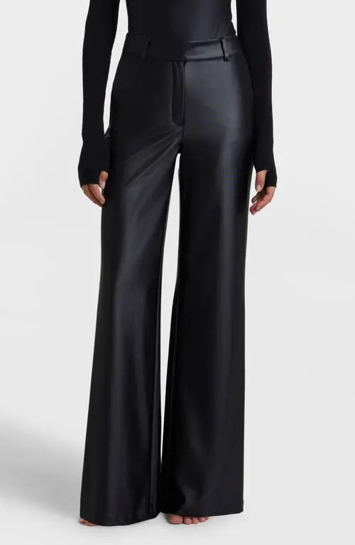 Commando Matte Metallic Wide Leg Pants - Oxide