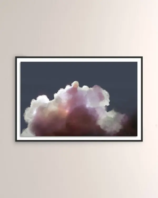 FOUR HANDS Clouds" Framed Photographic Print Dan Hobday