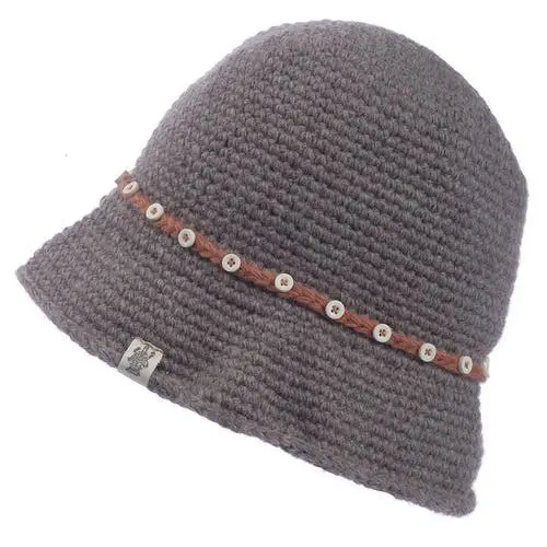 NIRVANNA DESIGNS Emily Sun Hat - Cocoa