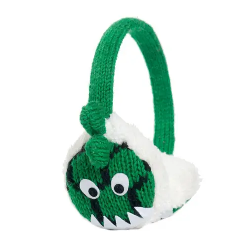 NIRVANNA DESIGNS Dinosaur Earmuffs - Green