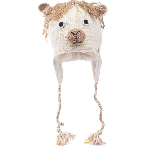 NIRVANNA DESIGNS Crochet Pony Hat