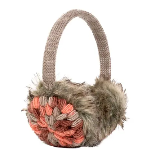 NIRVANNA DESIGNS Kaleidoscope Earmuffs - Rust Multi