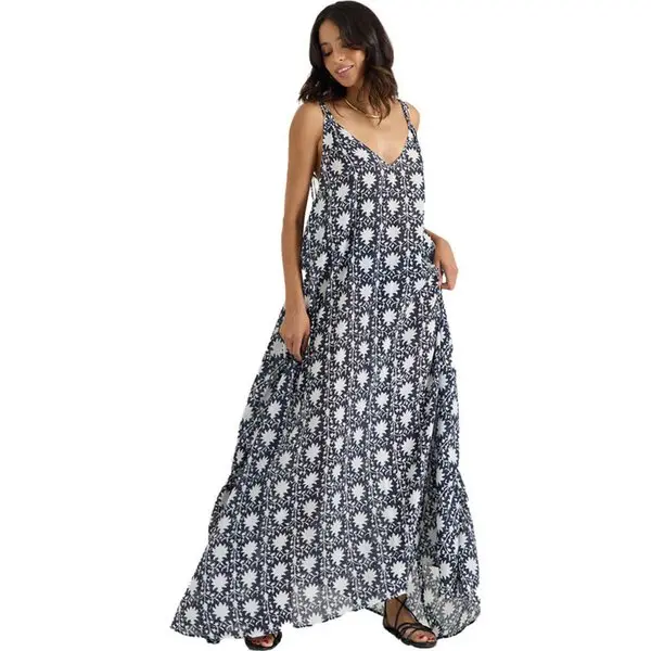 Calypso St. Barth Prianka Print Dress