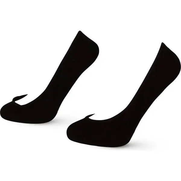 LECHERY® No-show Footlet Socks - Black