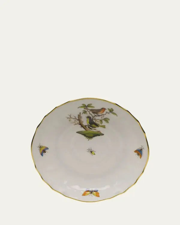 HEREND Rothschild Bird Motif 03 Canton Saucer