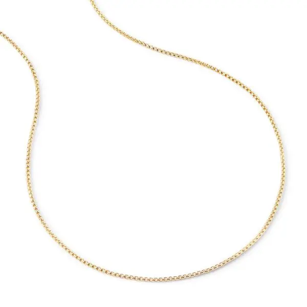 ASPINAL OF LONDON 21-inch Rounded Box Chain Necklace - Gold