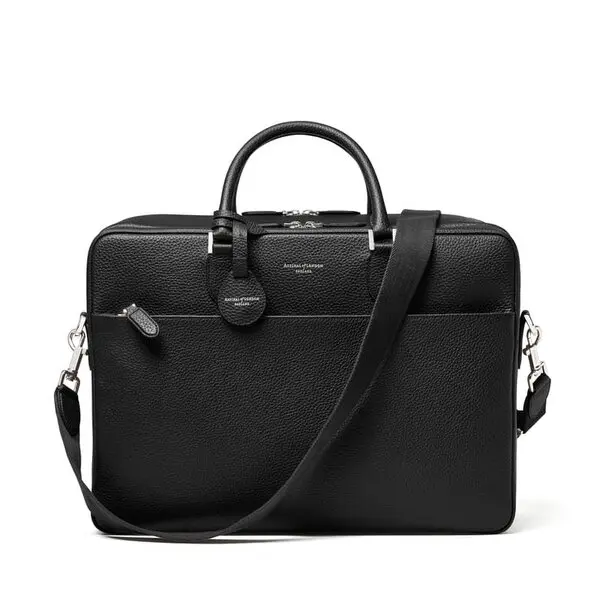 ASPINAL OF LONDON 48 Hour Mount Street Travel Bag - Black
