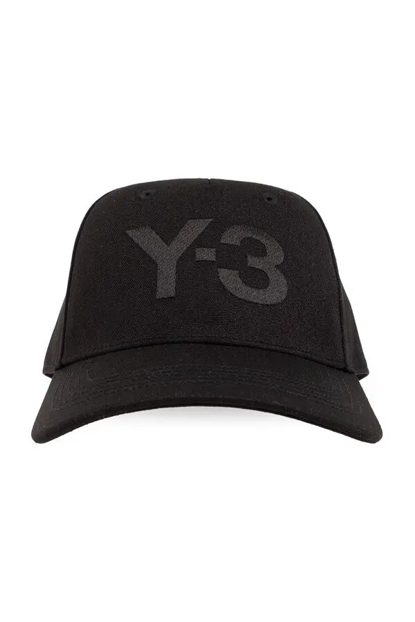 Y3 Logo Baseball Cap In Black - 26% Off | Editorialist